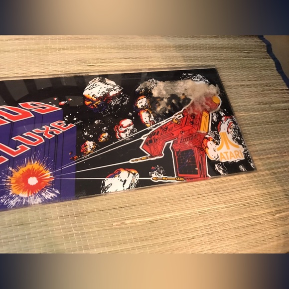 Video Games & Consoles | Asteroids Deluxe Atari Arcade Video Game Plexi ...
